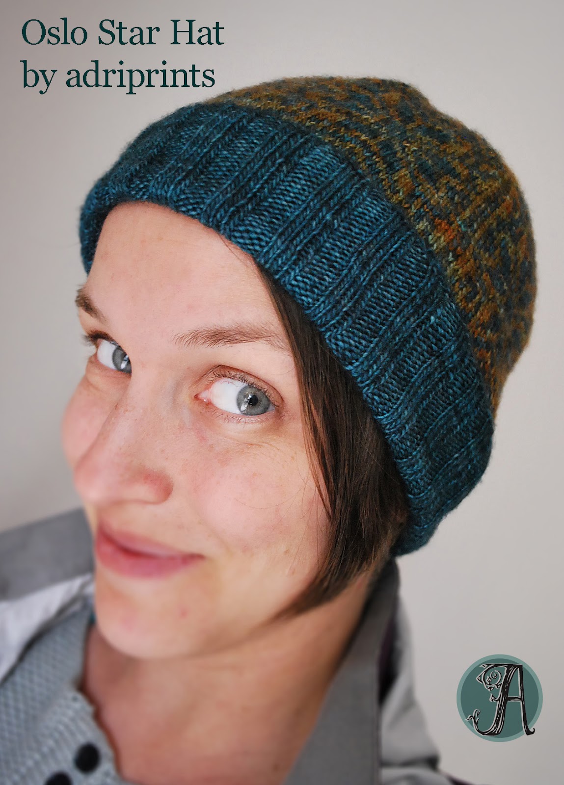 Adri Makes a Thing or Two: Oslo Star Hat Pattern