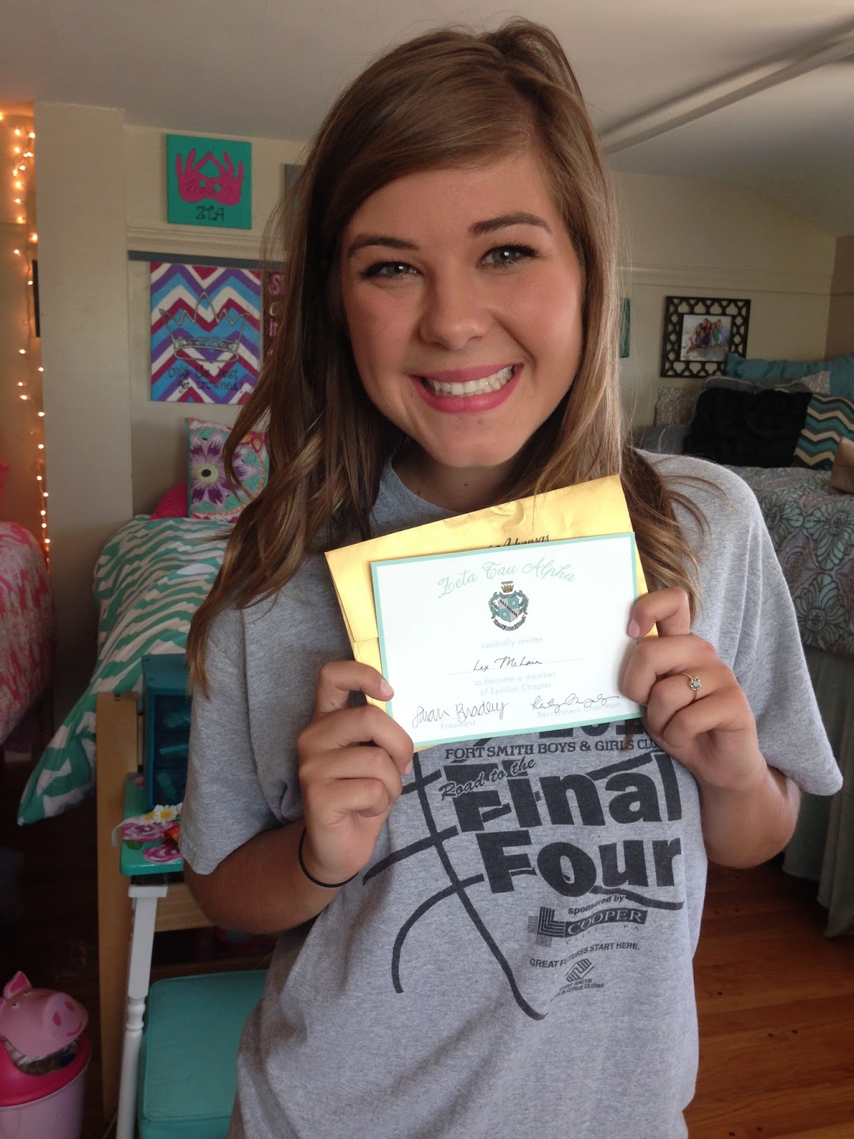 A. McLain: UARK Hacks: Panhellenic Recruitment