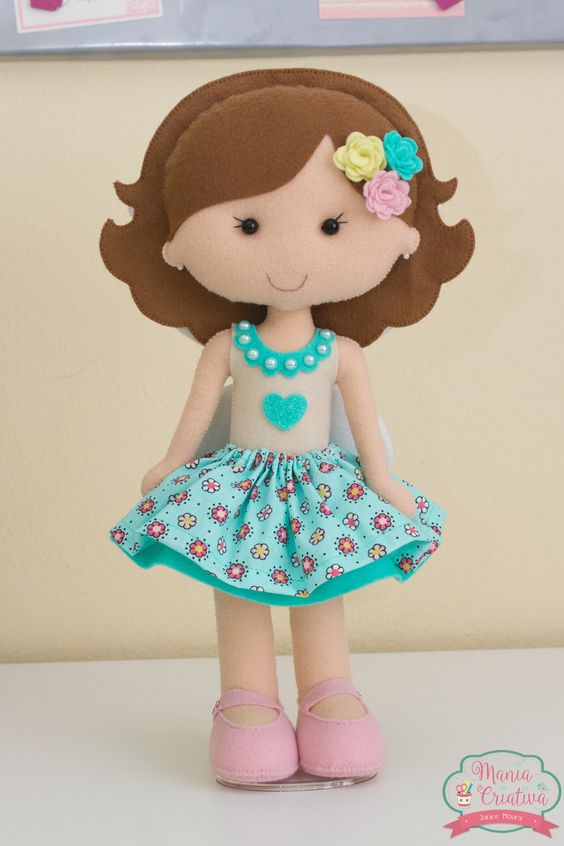 Moldes para Artesanato: Molde de Bonecas em feltro