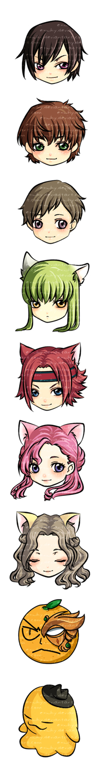 Anime: Code Geass Chibi Photos