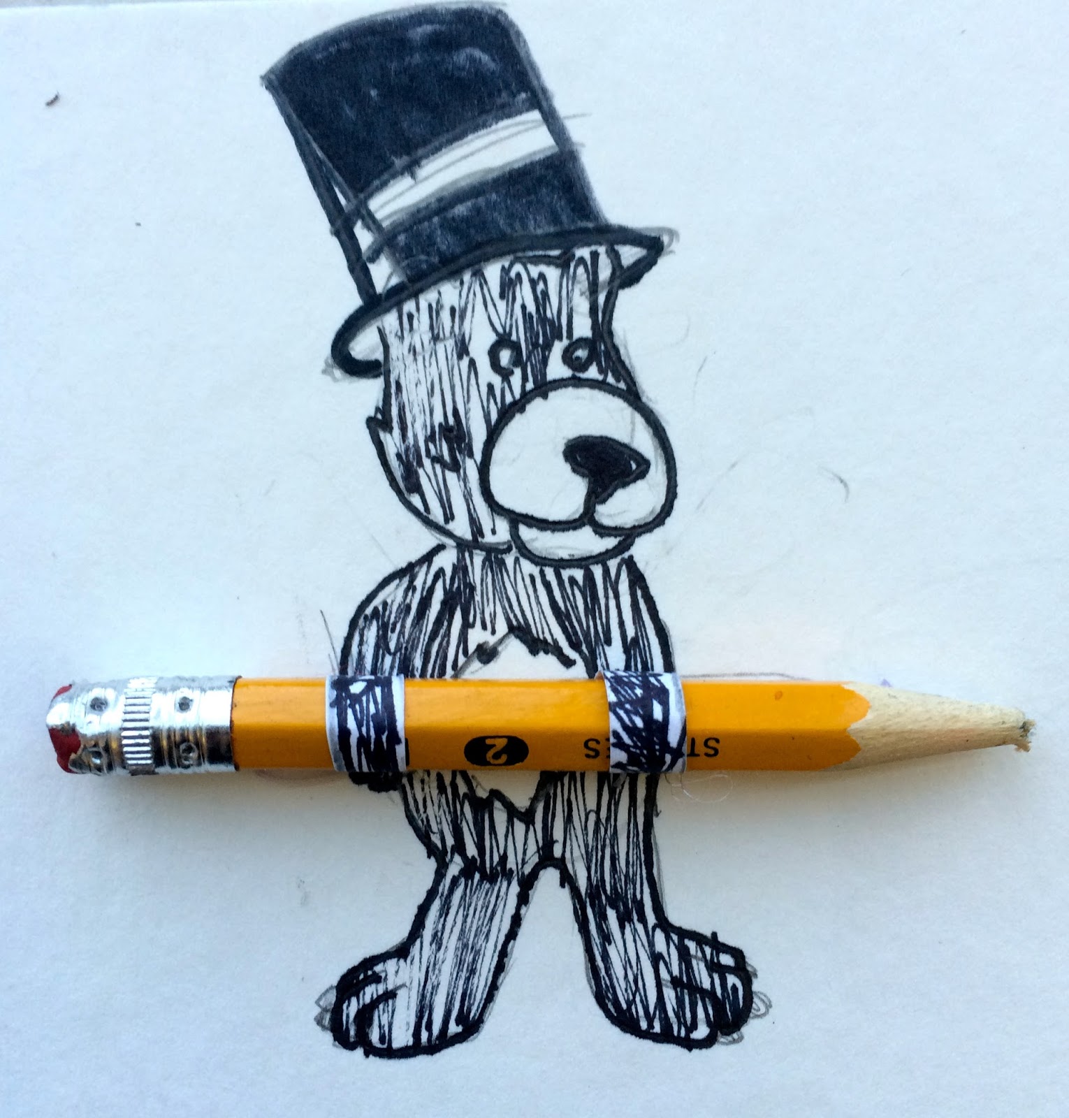 Sacred Heart art room: Stubby Pencils