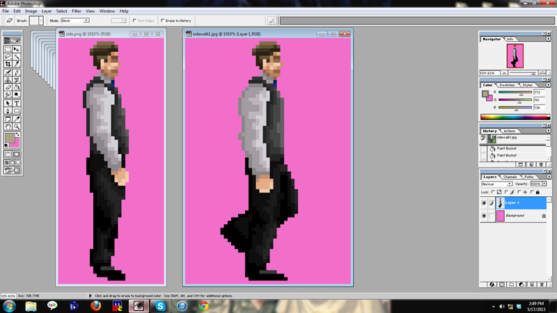 The Speakeasy: Rotoscoping Tutorial Part 2: Side Walk Cycle