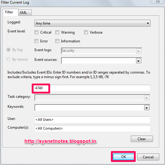 How to resolve AD account lockout issue ~ Sysnet Notes