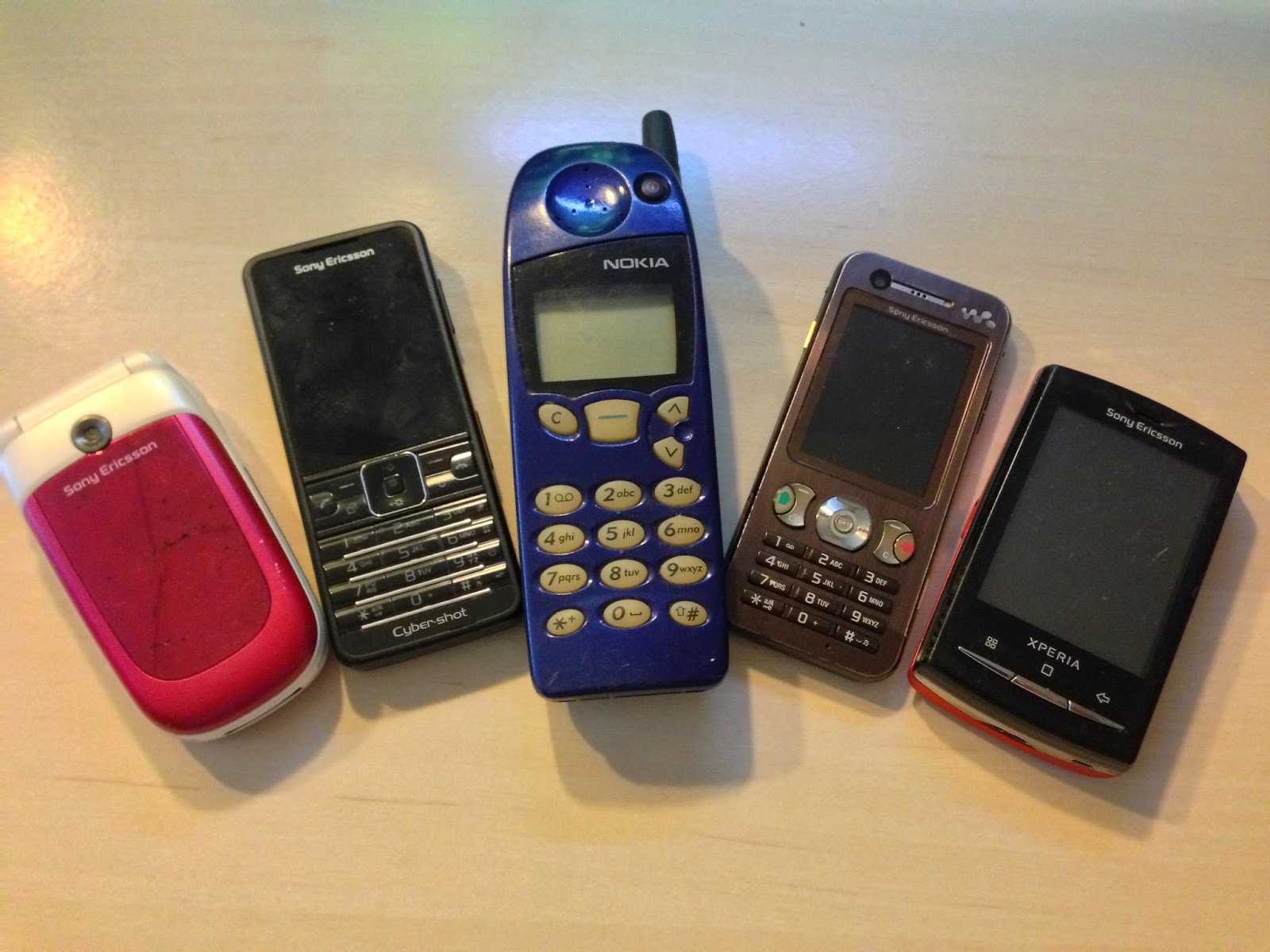 Jea's Blanke Tanker: Har solgt de gamle mobiltelefoner.