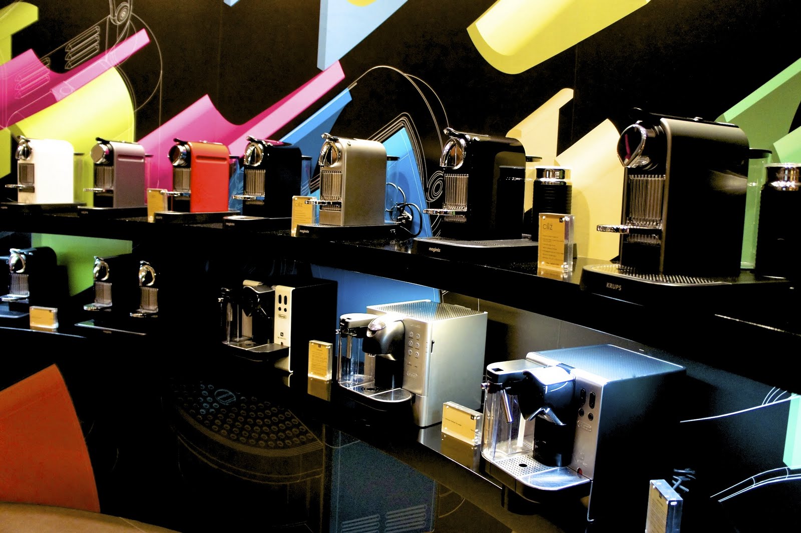 i - first person singular: Nespresso Star Boutique | Champs Elysées