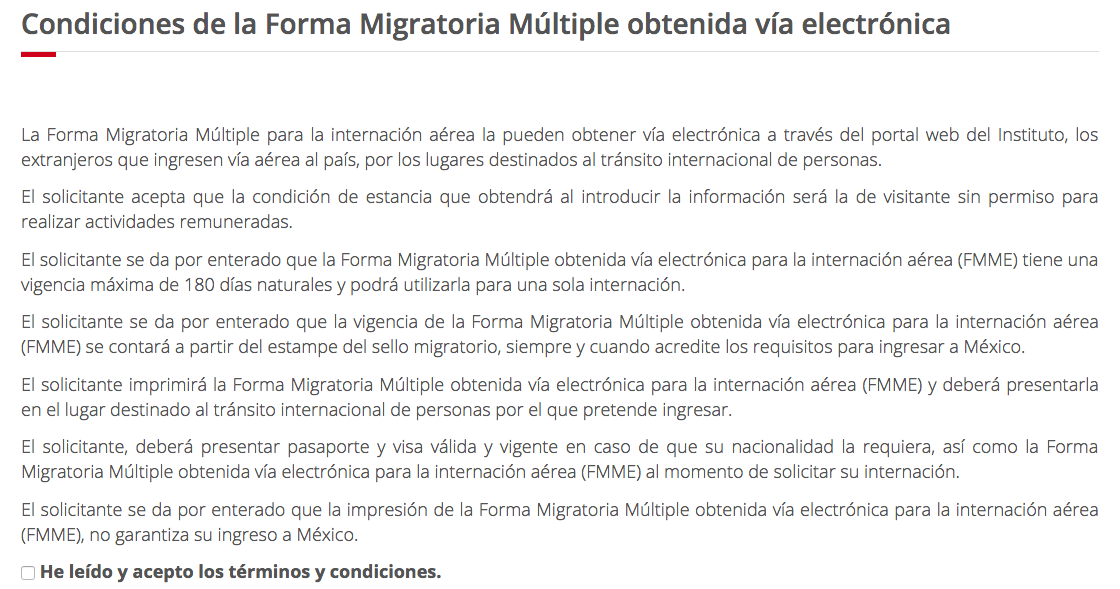 EMIGRANTES EN MÉXICO: FORMATO FMM TURISTA ONLINE (Vía Terrestre y vía ...