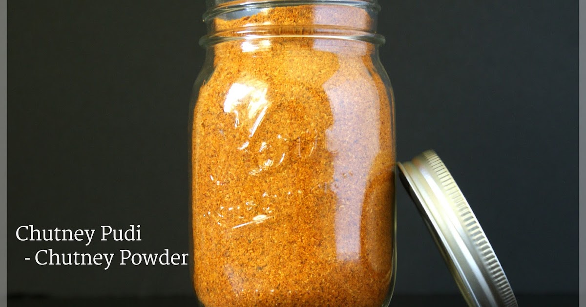 Chutney Pudi / Chutney Powder - Malas-Kitchen