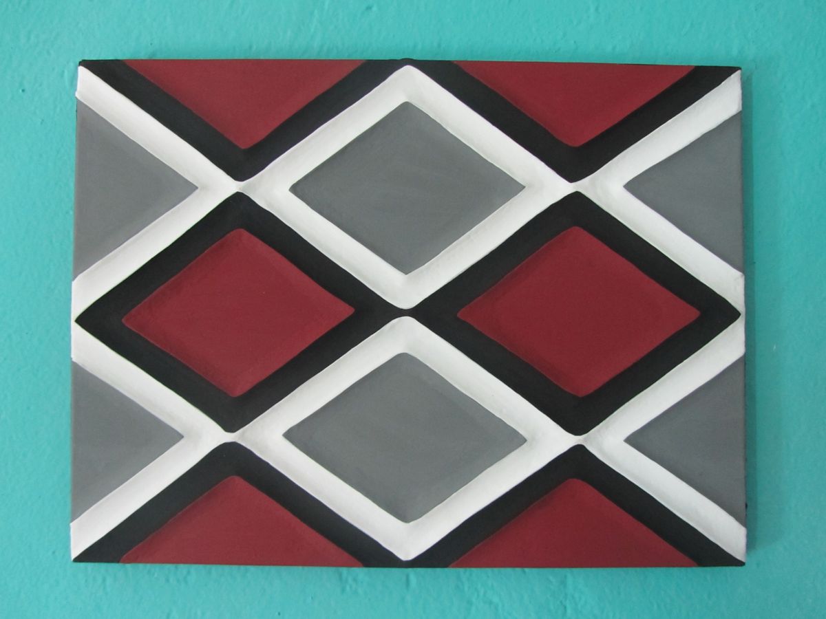 John Pugh in Rwanda: Imigongo Co-operative (cow dung art)