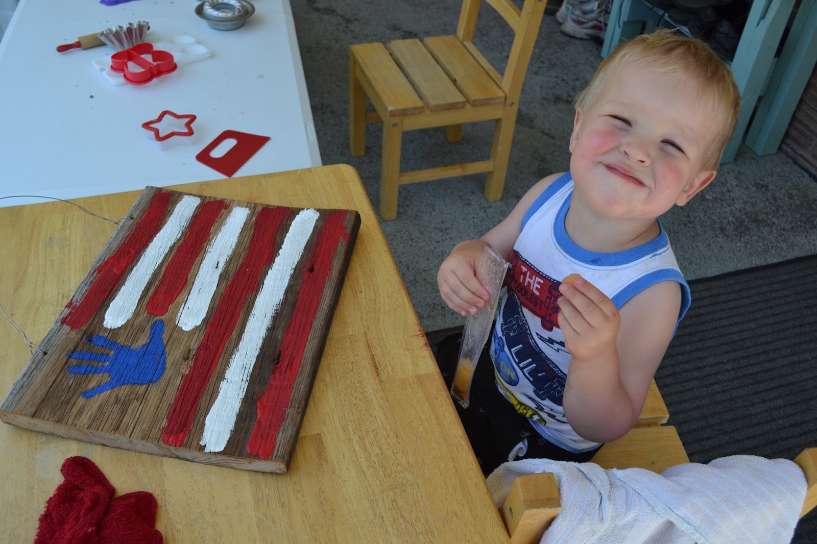 Quantrell Quips: Fourth of July Craft Project