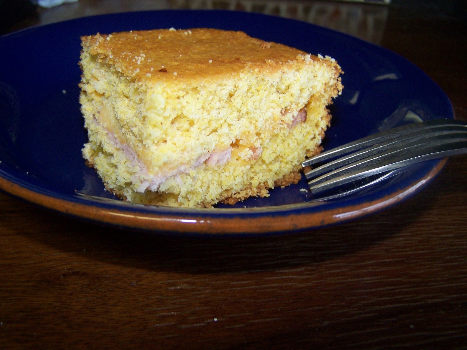 Cooking What I Pin: Ham-and-Cheese Cornbread Sandwiches