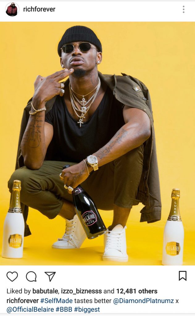 Sophie Mbeyu Blog: Diamond Platnumz kwenye instagram ya Rick Ross