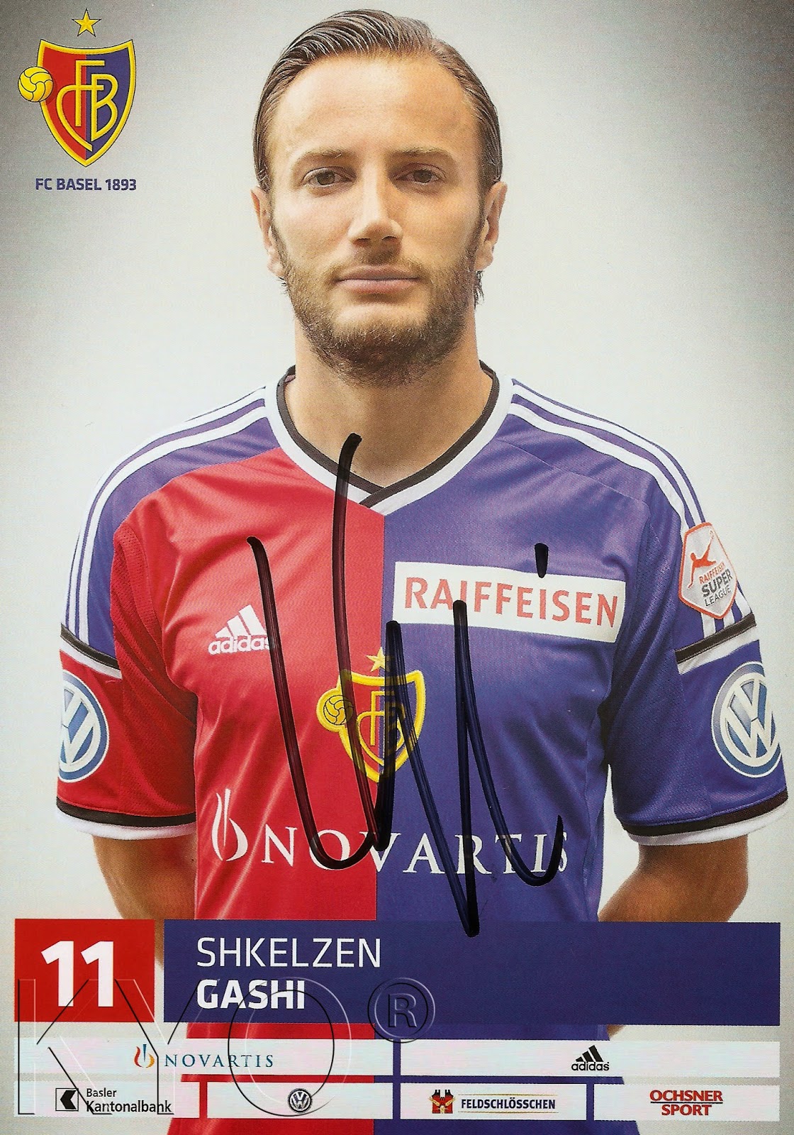 Chris Autographs: Shkelzen Gashi