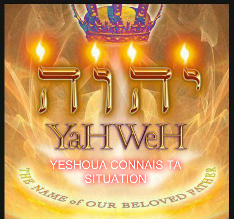 LA MANNE DE YESHOUA : YESHOUA CONNAIS TA SITUATION PLACE LE, EN PREMIER ...