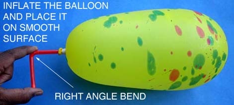 E is for Explore!: Balloon Spinner Toy