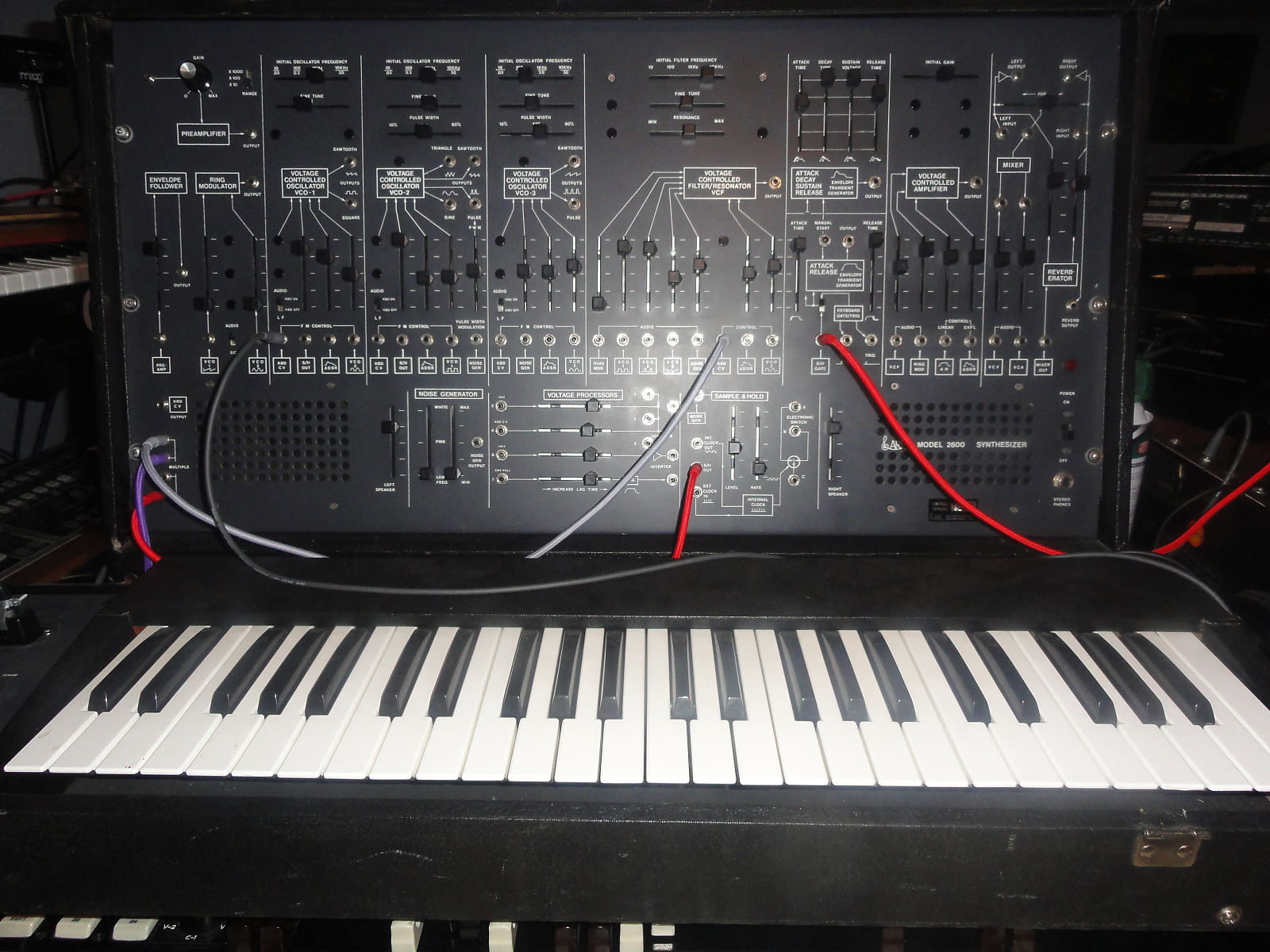 MATRIXSYNTH: ARP 2600 Semi-Modular Analog Synth w/3604P