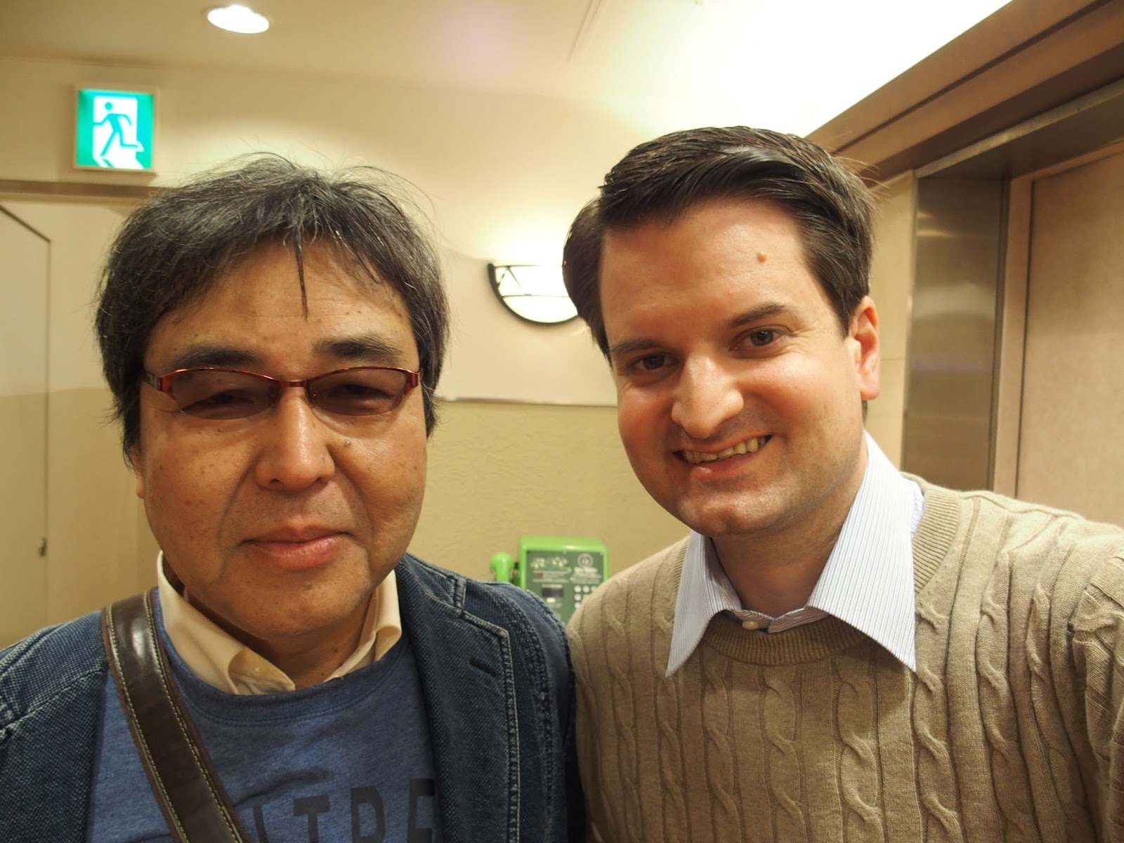 Sidelong Glances of a Pigeon Kicker: GODZILLA'S SCRIBE! Dinner with ...