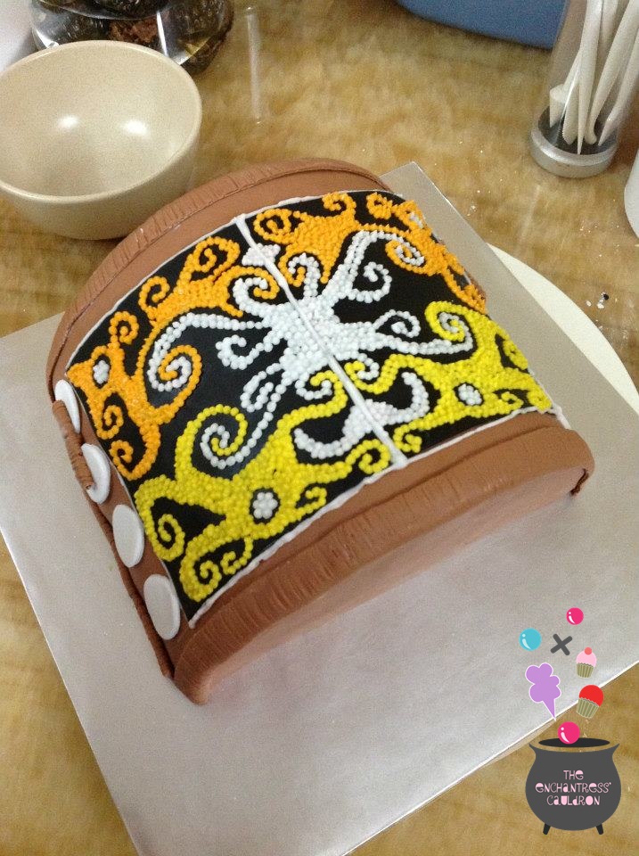 The Enchantress' Cauldron: Orang Ulu Baby Carrier Cake