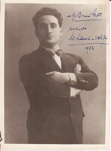 FORGOTTEN OPERA SINGERS : Giacomo Lauri-Volpi (Tenor) (Rome 1892 ...