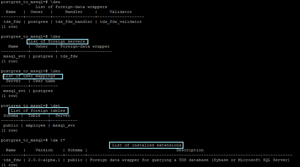 Welcome to my PostgreSQL blogs: PostgreSQL foreign data wrapper for MS ...
