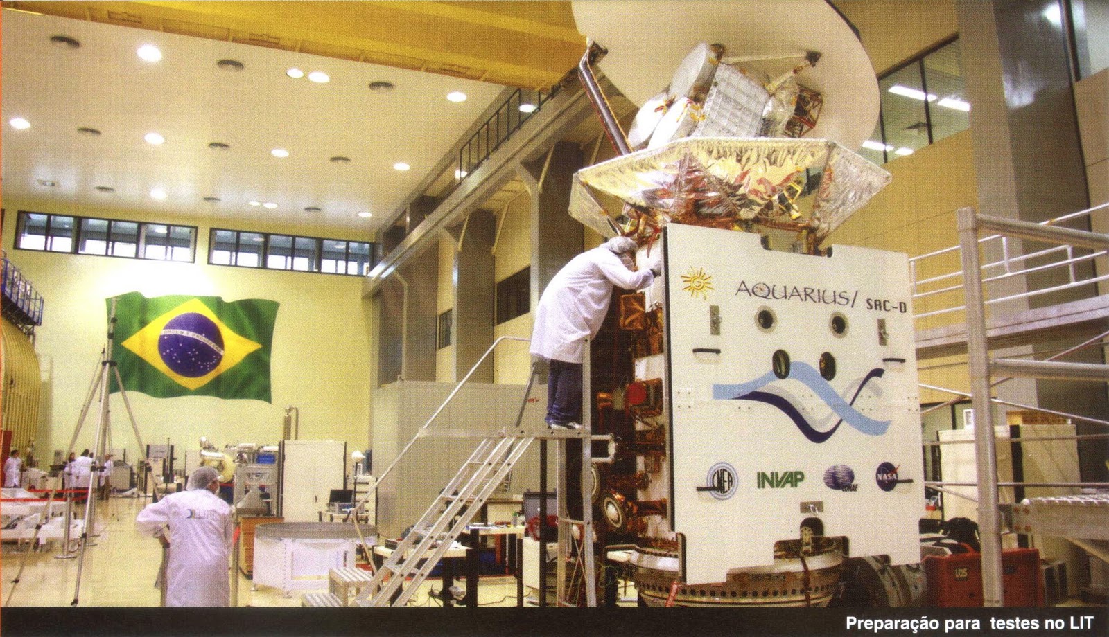 LIT/INPE Executa com Sucesso Testes no SAC-D/Aquarius