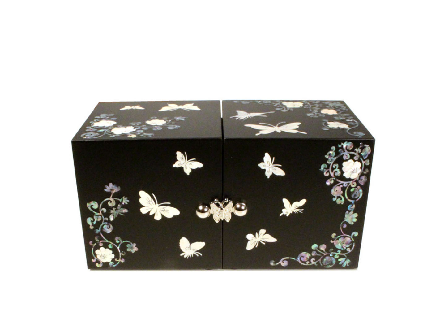 Mother of Pearl Jewelry box, Jewellery case, Four drawers box, Jewelry ...