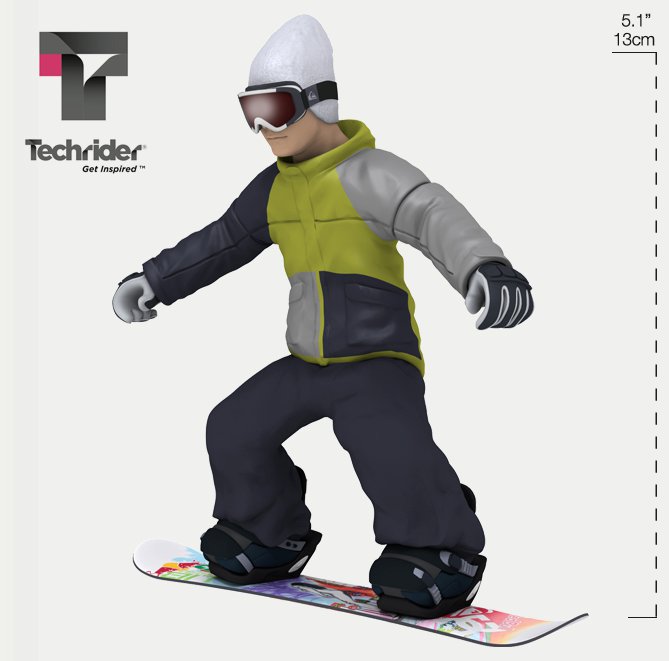 2012 - The Year of the Pro Snowboarder Action Doll | illicit snowboarding