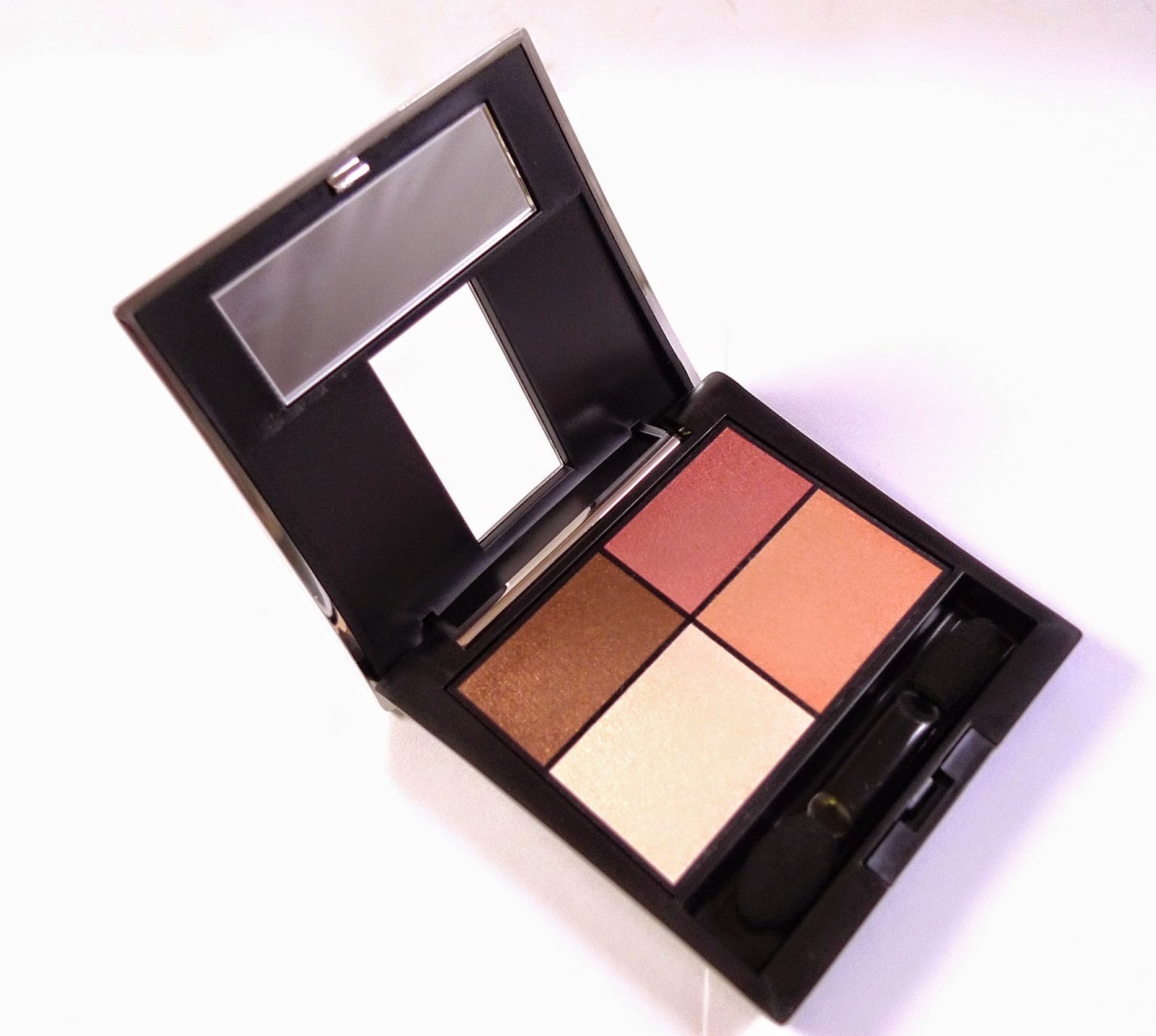 Make Up Factory Eye Colors Eyeshadow Quad in Rose Garden + Swatches