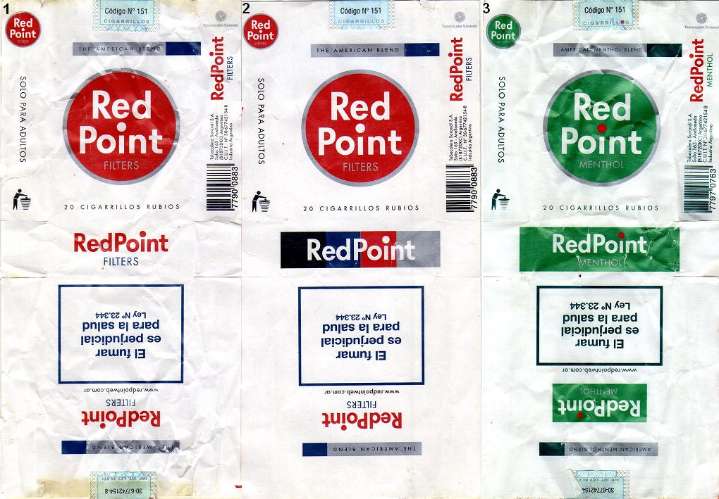 Marquillas de cigarrillos: Red Point 2