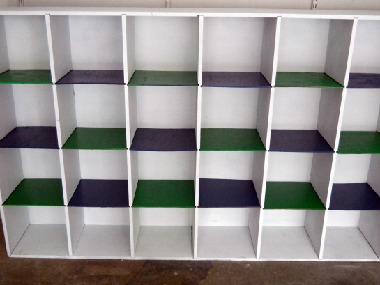 IHeart Organizing: Reader Space: Trash to Treasure Garage Cubbies