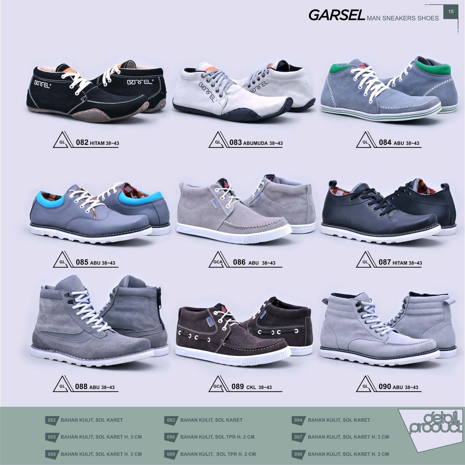 garsel.sepatu: GARSEL SEPATU SNEAKERS