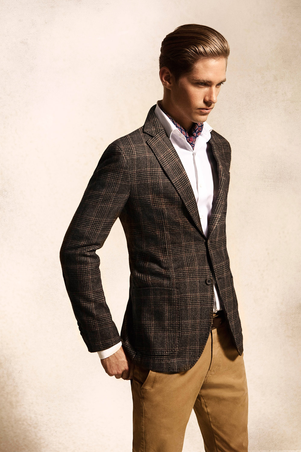 Simple Coat For Men's | Massimo Dutti September 2012 Lookbook For Gents ...