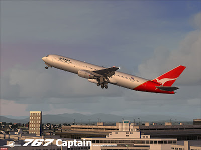 Airlines Blue: 767-300 da captain sim (fsx)