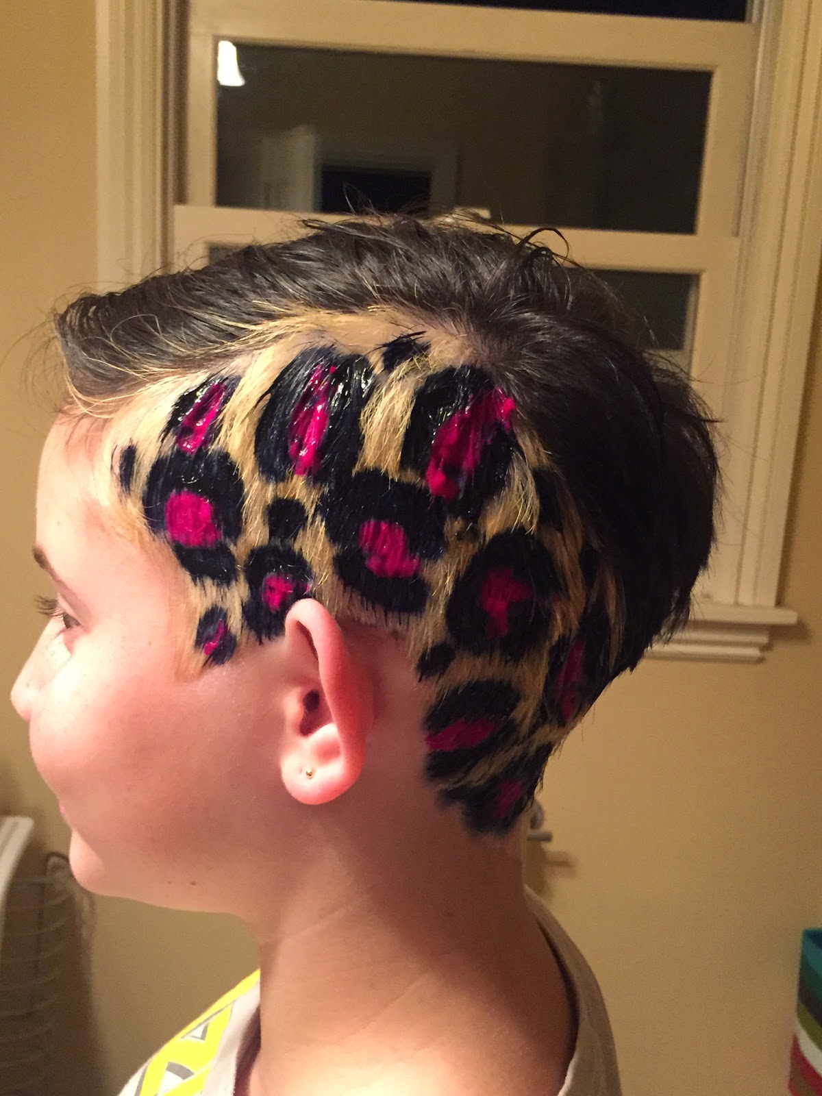 The Crafty Scarlet Raven: Leopard Print Hair