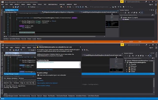 The Ody Brothers: Debugging your Seed method when running Entity ...