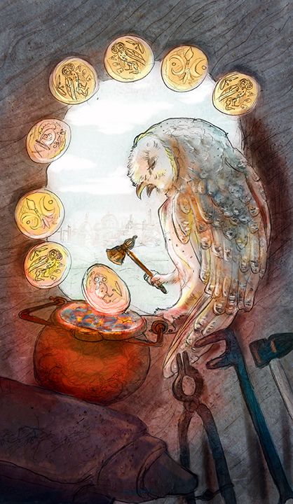 Magiczna strona życia - Tarot Astrologia i Numerologia: 8 denarów ...