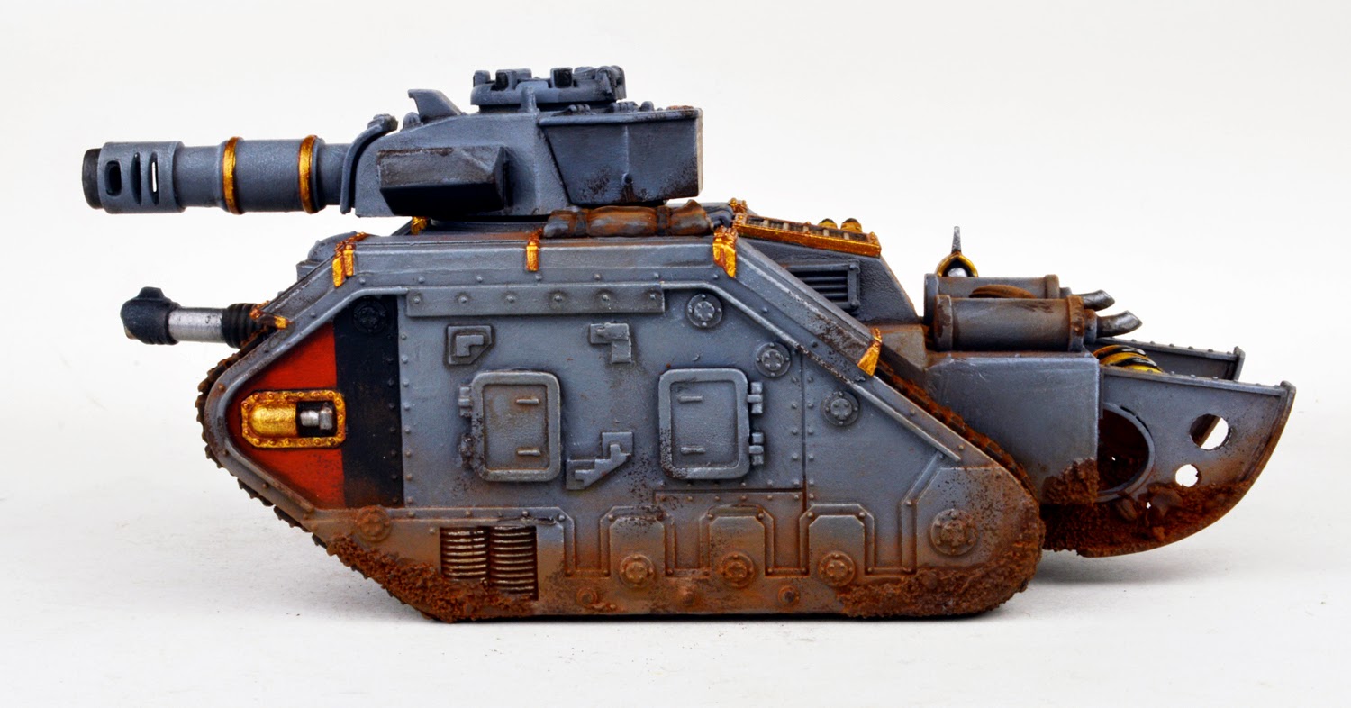 davetaylorminiatures: Solar Auxilia - First Leman Russ
