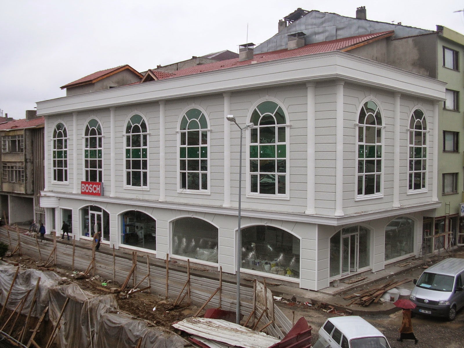 Planet Ndertim SH.P.K: Fasada te jashtme