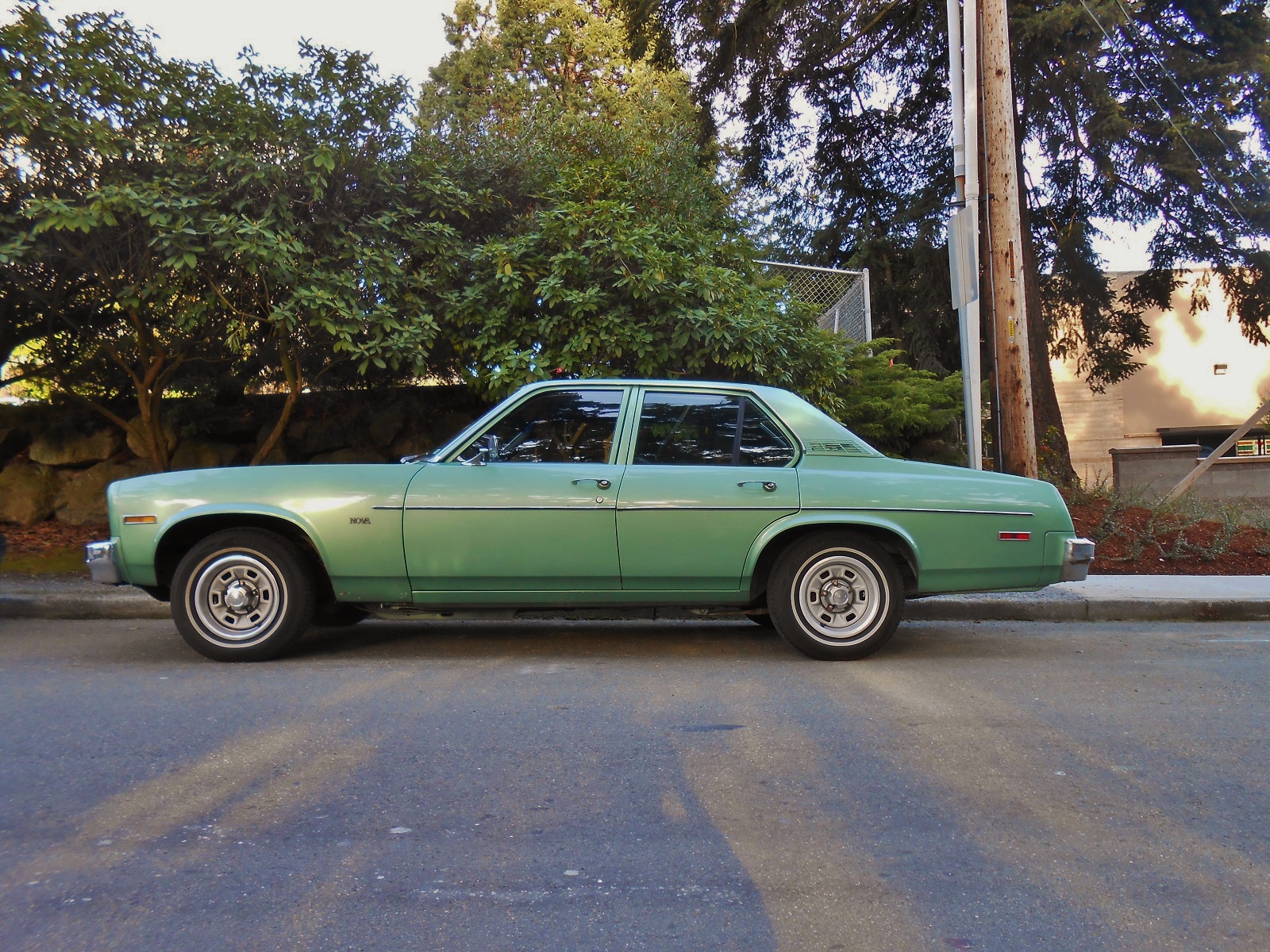 Seattle's Parked Cars: 1975 Chevrolet Nova Sedan