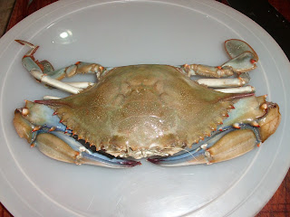 El Fogón de Leña: Jaibas rellenas a la vizcaína, una delicia.
