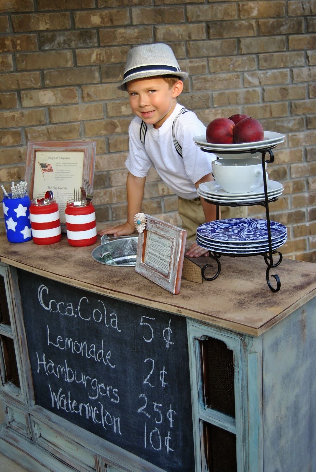 the girl with Panache: Patriotic Vintage Photo Props