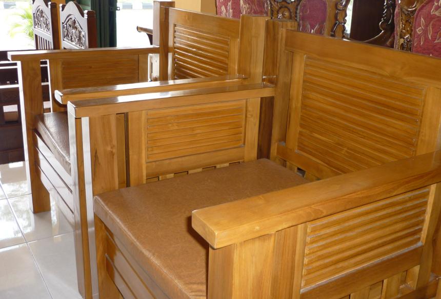 Kursi Minimalis Modern Bahan Kayu