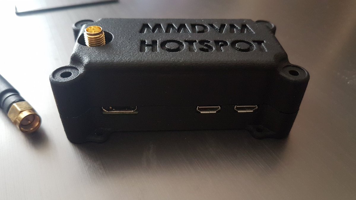 MMDVM HS Hat hotspot: 3D Printing MMDVM_HS_Hat Case