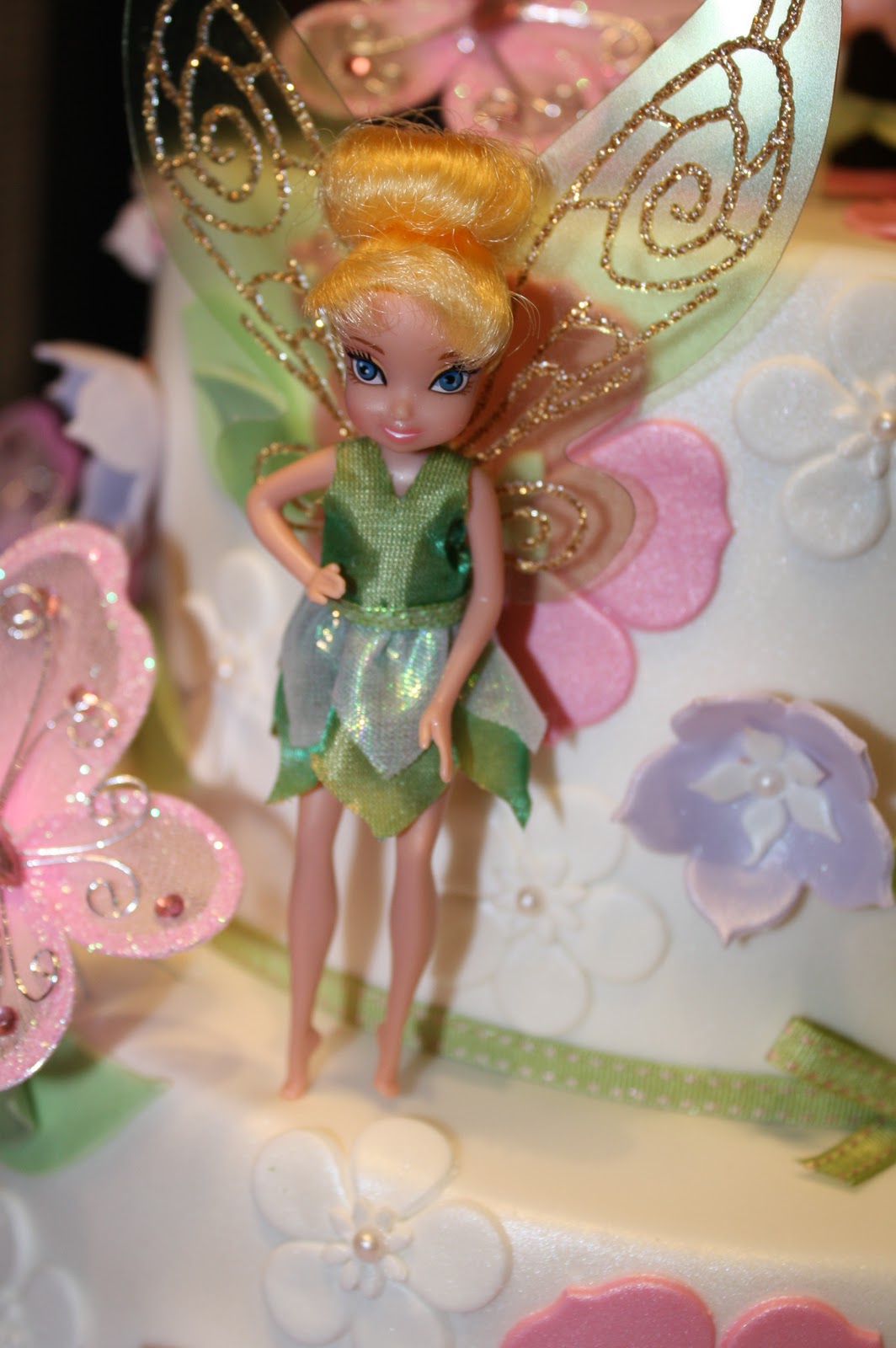 Sandy's Cakes: Tinkerbell Fairy Garden for Kayla