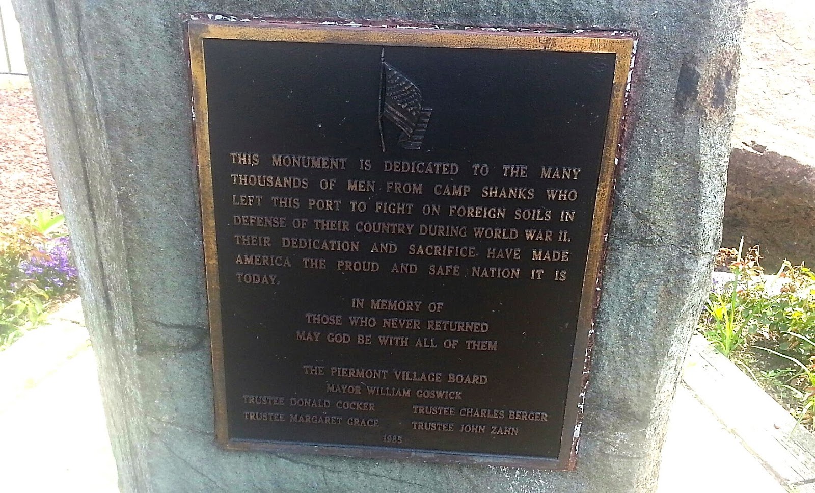 APOGEE Poet: NEW MONUMENT MARKS 70TH ANNIVERSARY OF CAMP SHANKS, WW II ...