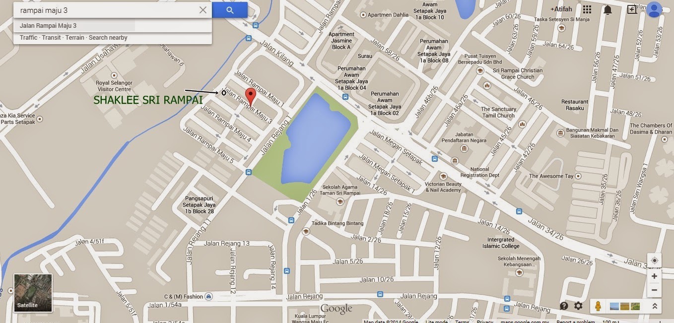 Pengedar Shaklee Ampang, Shaklee COD Kuala Lumpur: Shaklee Sri Rampai ...