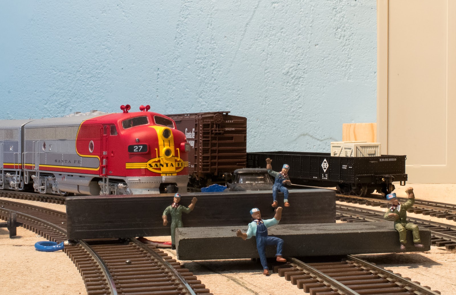 The Peavine & Santa Fe Model Railroad