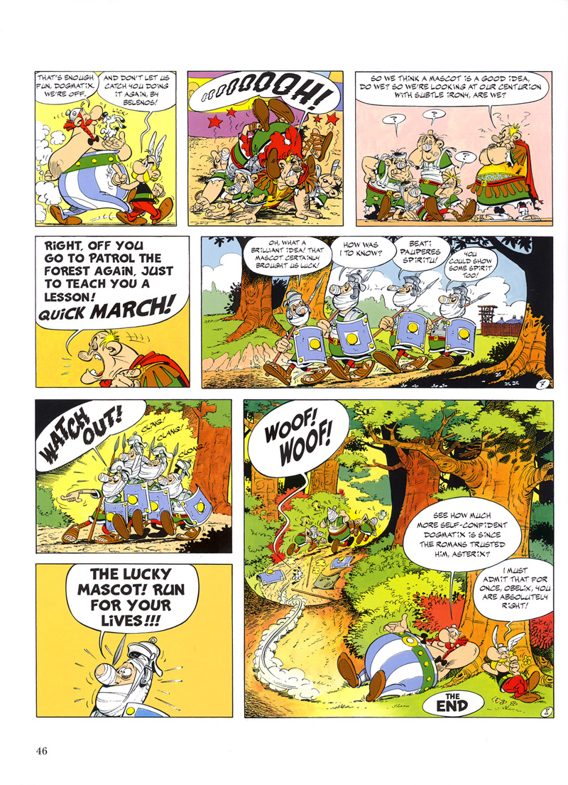 32- Asterix and the Class Act | Read All Comics Online