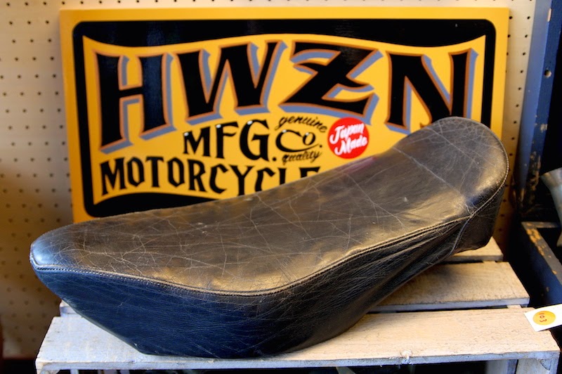 HWZN BLOG: BATES vintage Leather TT Competition Seat