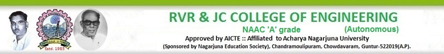 R.V.R & J.C College of Engineering, Guntur, Wanted Professor, Associate ...