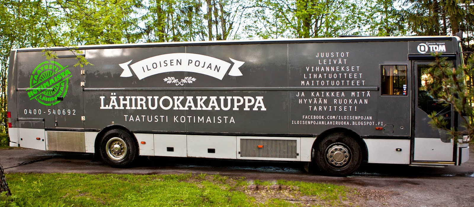 Iloisen Pojan Lähiruokakauppa-auto
